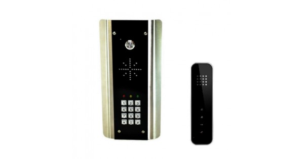 AES Slim HF-ABK wired architectural audio intercom kit with keypad and ... AES Slim HF-ABK wired architectural audio intercom kit with keypad and ...